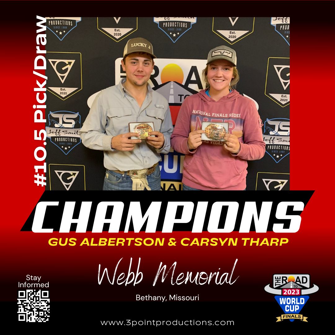 Webb Memorial Results 2022 - 3 Point Productions